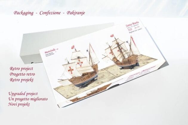 Modellino Santa Maria - Model Ship Kits Shop By Maris Stella