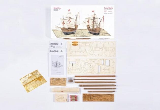 Modellino Santa Maria - Model Ship Kits Shop By Maris Stella