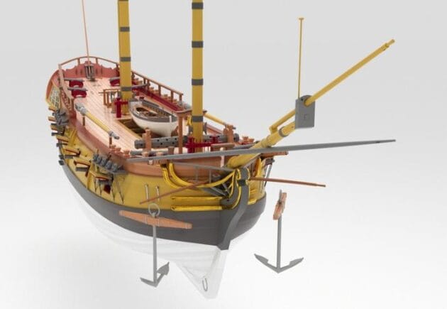 HMS Ontario Model Ship Kit – 1:48 Premium Wooden Model - Model Ship ...