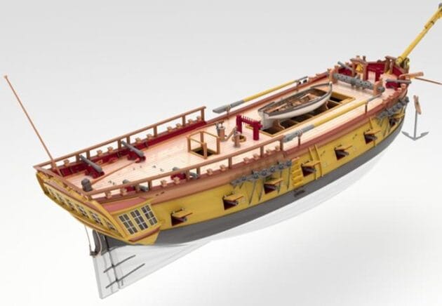 HMS Ontario Model Ship Kit – 1:48 Premium Wooden Model - Model Ship ...