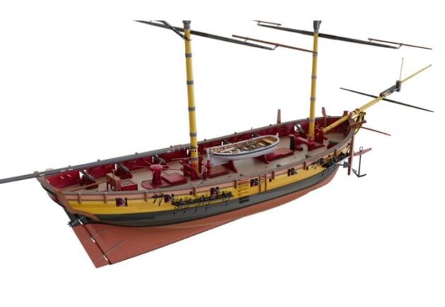 HMS Speedy 1/48 Model Ship Kit - Model Ship Kits Shop By Maris Stella